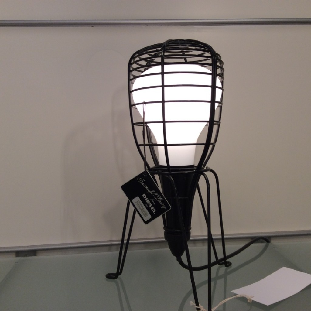 Diesel Cage Rocket tafellamp zwart - SHOWROOMMODEL | HOOGSPOOR Design Light